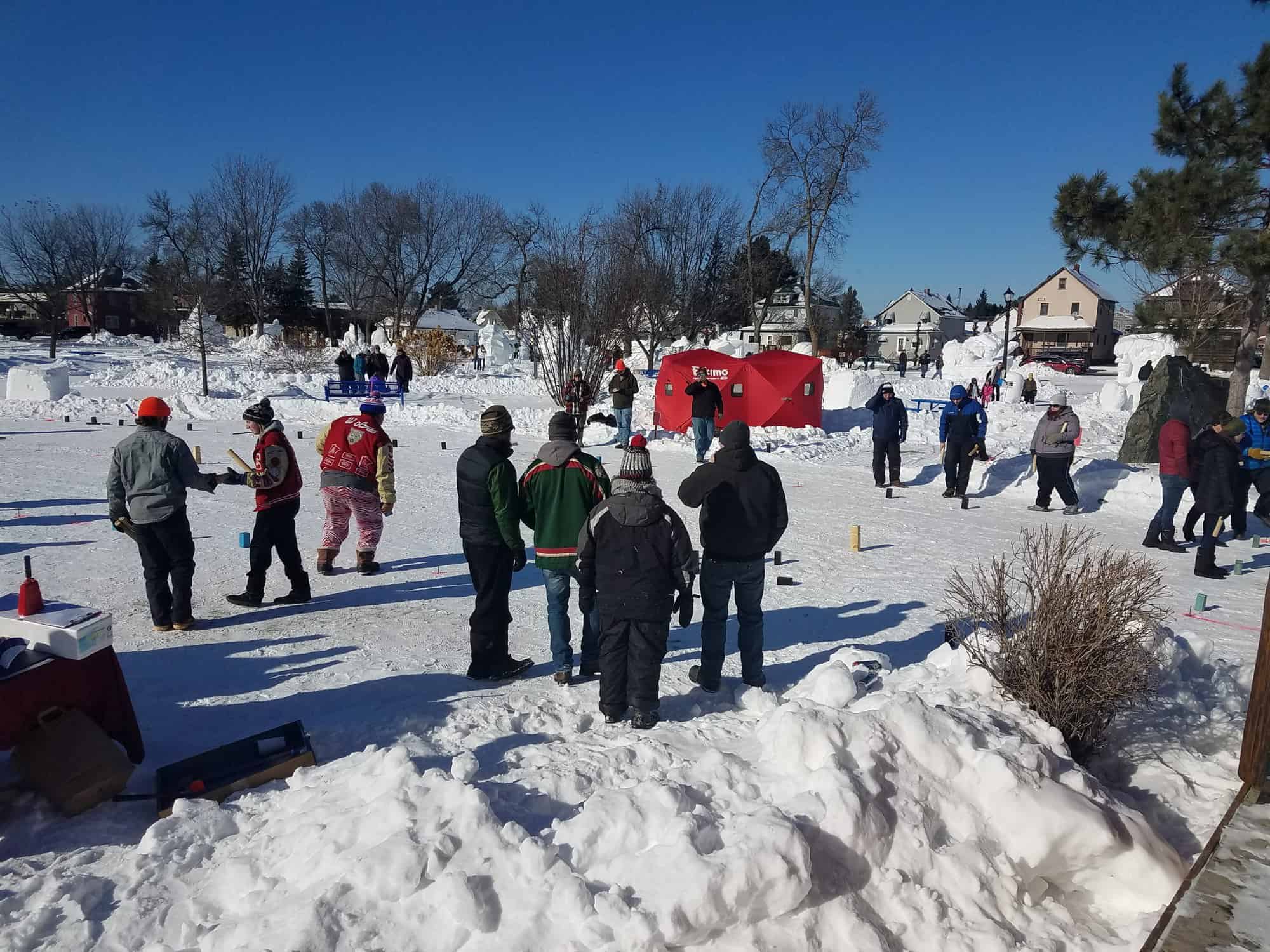 Ely Winter Festival Kubb Tournament 2018 Recap | Kubb On
